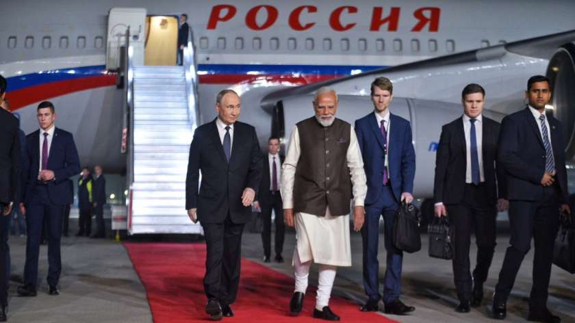 PM Modi-Putin 'bromance' in India: Handshake, hug and carpool | In pics