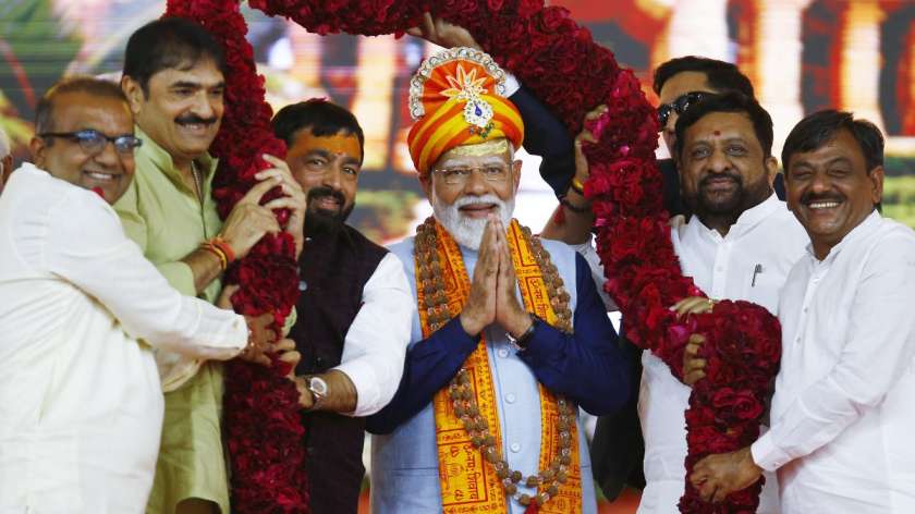 Swabhiman Parv: PM Modi participates in 'Shaurya Yatra' in Somnath | In ...