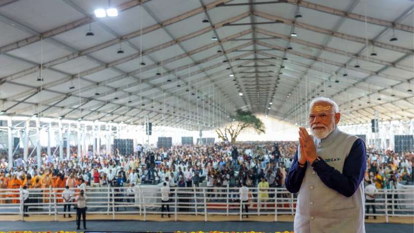 Swabhiman Parv: PM Modi participates in 'Shaurya Yatra' in Somnath | In ...