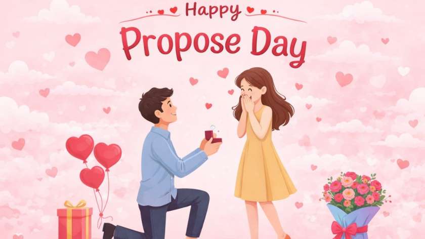 Propose Day 2026: Romantic images with wishes to express love simply ...