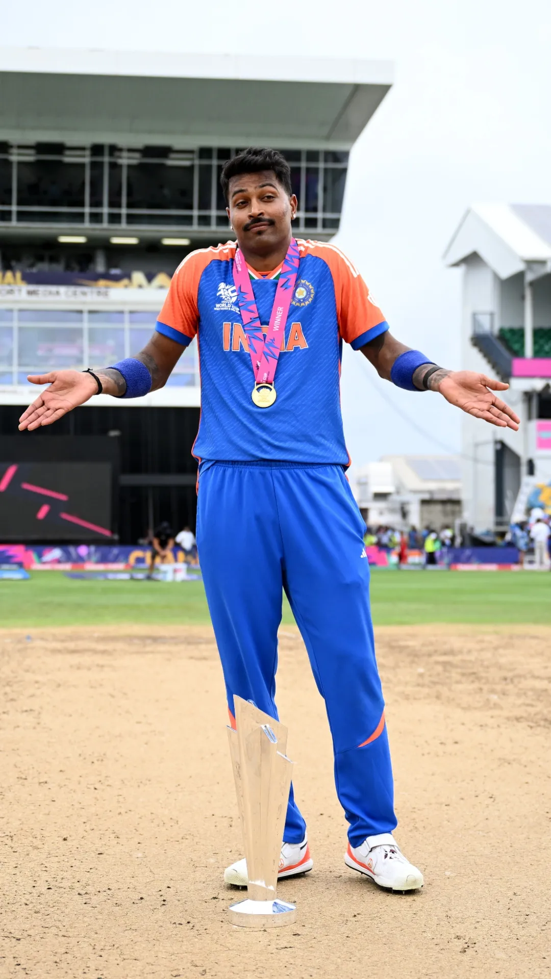 Hardik Pandya inches away from creating all-time unwanted record for India