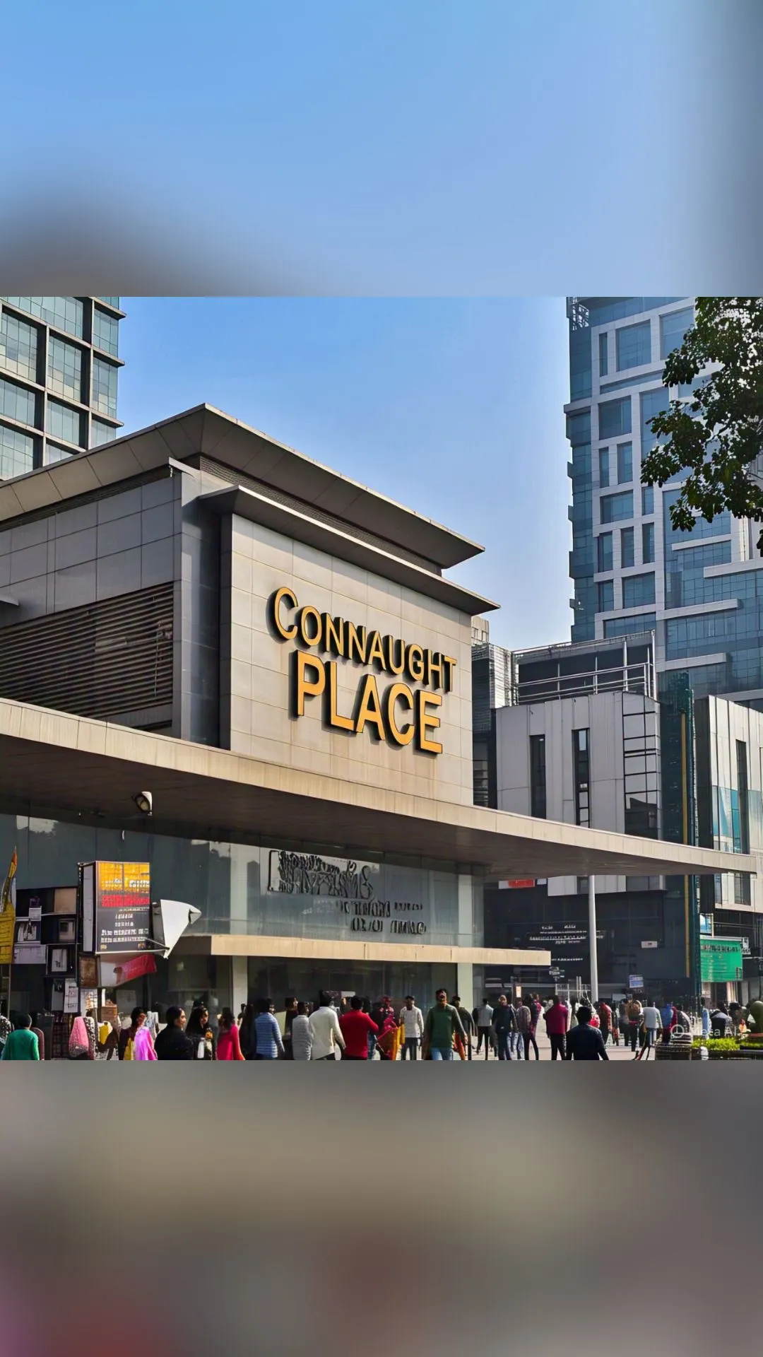 Who is the owner of iconic Connaught Place or CP in Delhi?