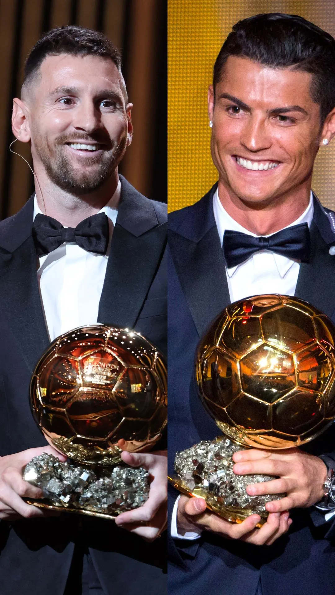 Players with most Ballon d'Or wins in football history