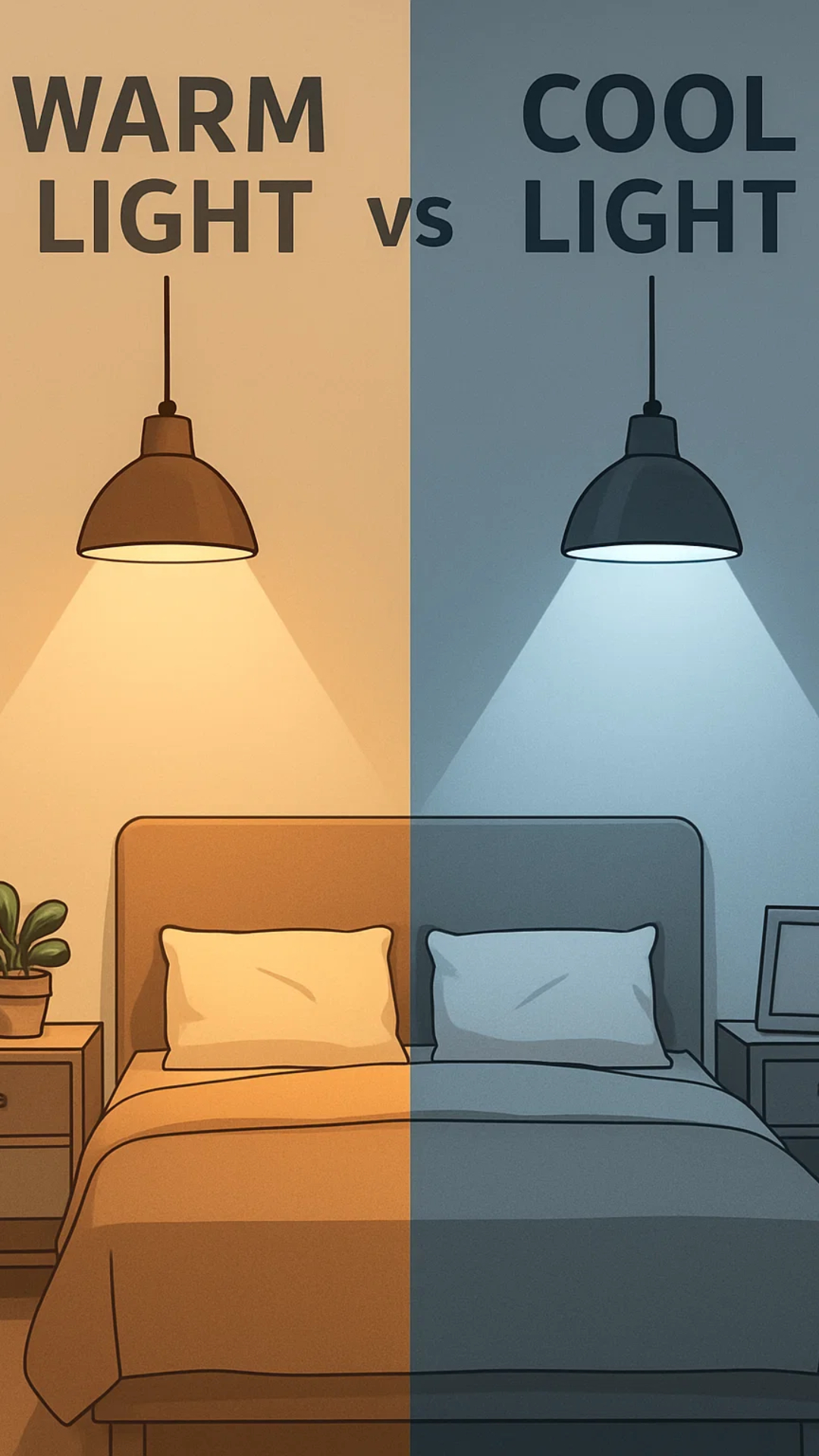 Warm light vs Cool light: Which one is better for you?