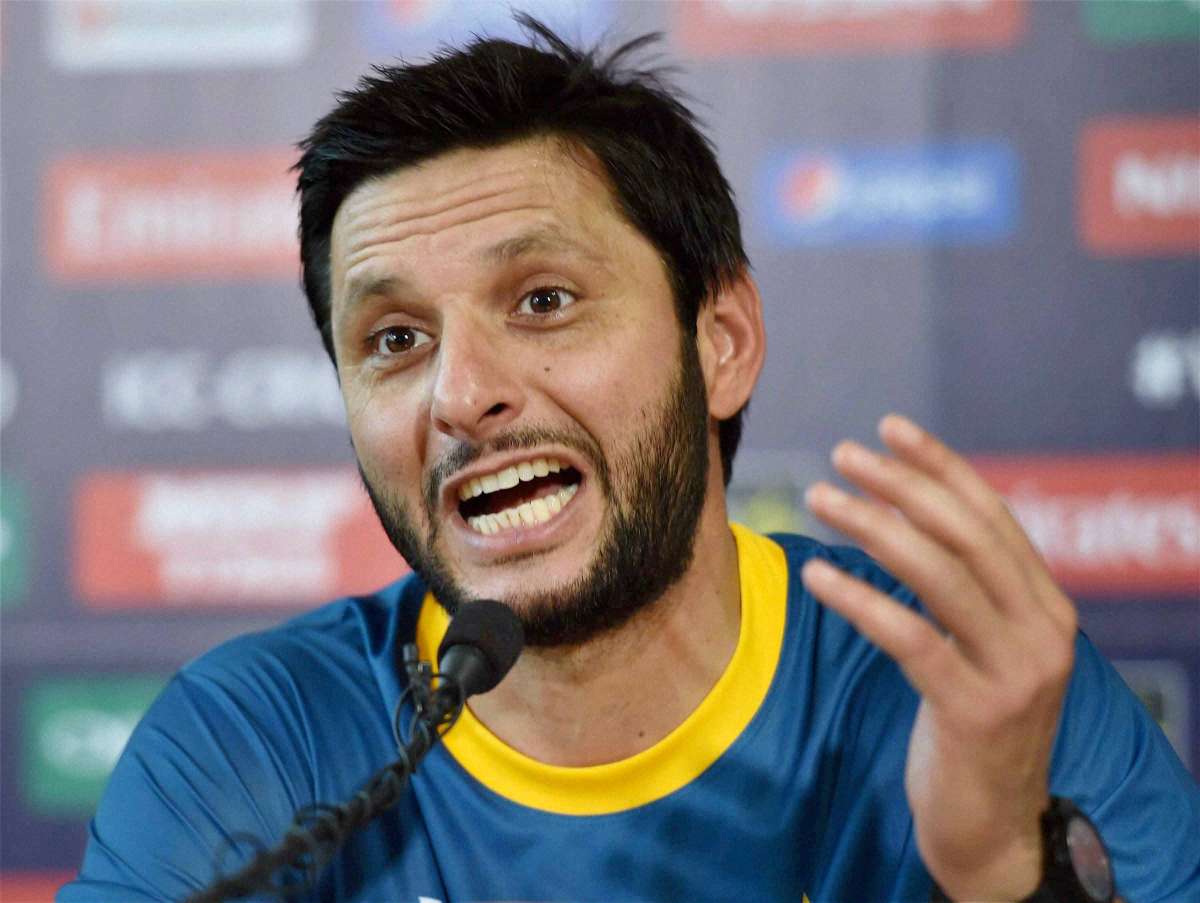 I was only trying to give a positive message: Shahid Afridi clarifies ...