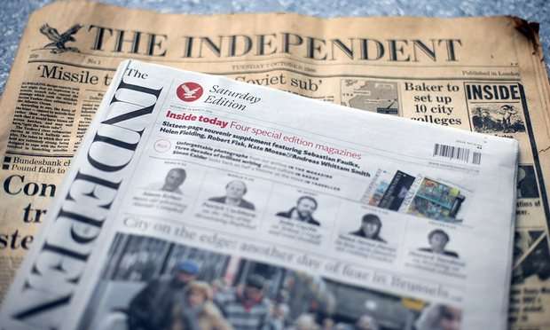 UK newspaper The Independent publishes final print edition, goes ...