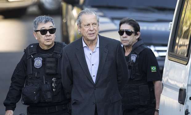 Former Brazil chief-of-staff Jose Dirceu jailed for 23 years | World ...