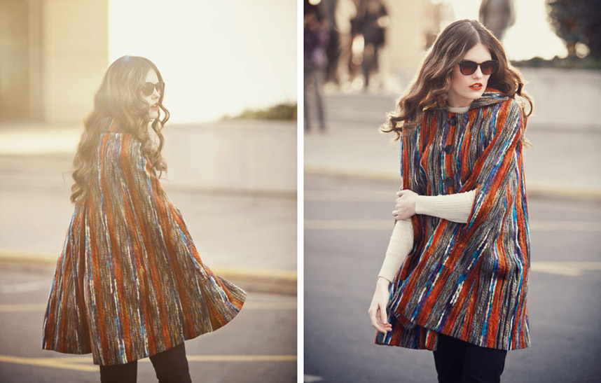 Keep it Classy! Look different wearing these cape dresses this season ...