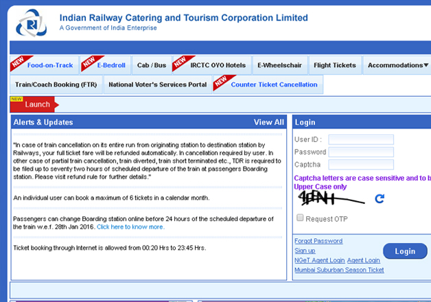 IRCTC website hacked, personal data of over 1 crore customers stolen ...