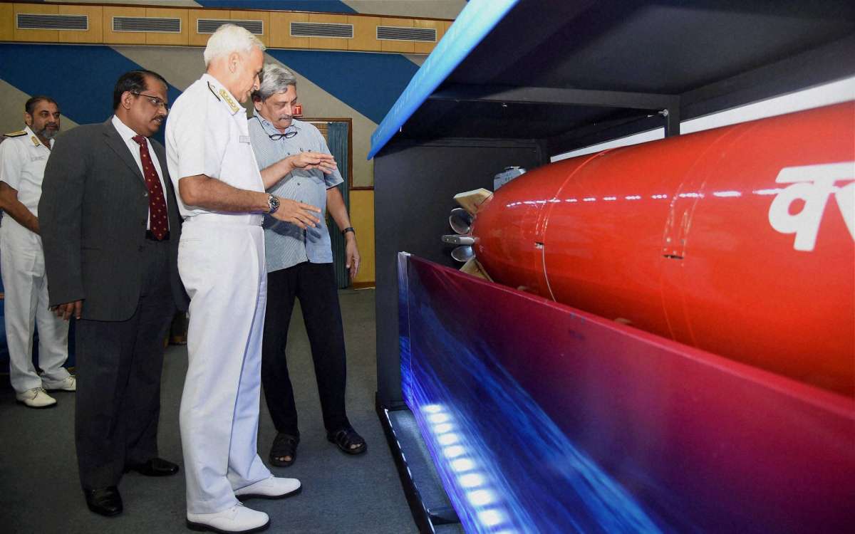 Make In India: Indian navy gets indigenous anti-submarine torpedo ...