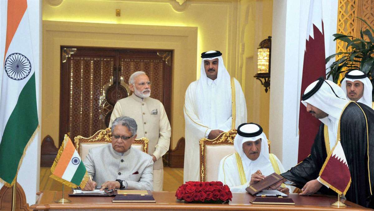 India, Qatar signs seven agreements to boost bilateral ties | India ...
