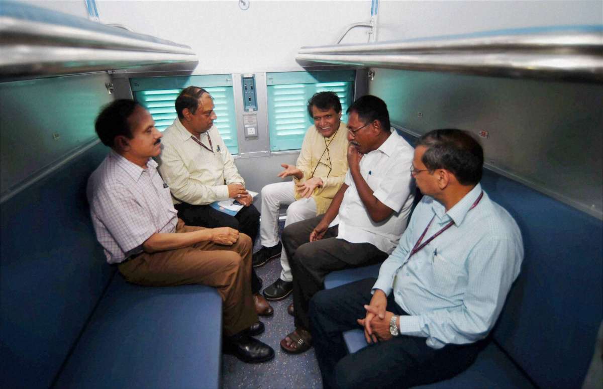 Suresh Prabhu unveils India's first green rail corridor in Tamil Nadu ...