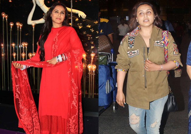 Finally! Mommy Rani Mukerji makes her first appearance post delivery ...