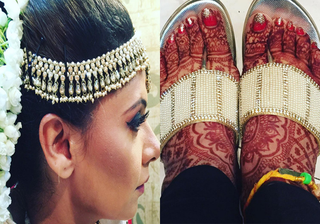 The bride is ready: Sambhavna Seth posts pictures from her wedding ...