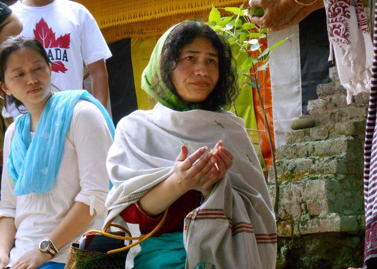 AFSPA a political issue, will fight it politically: Irom Sharmila ... AFSPA a political issue, will fight it politically: Irom Sharmila ...