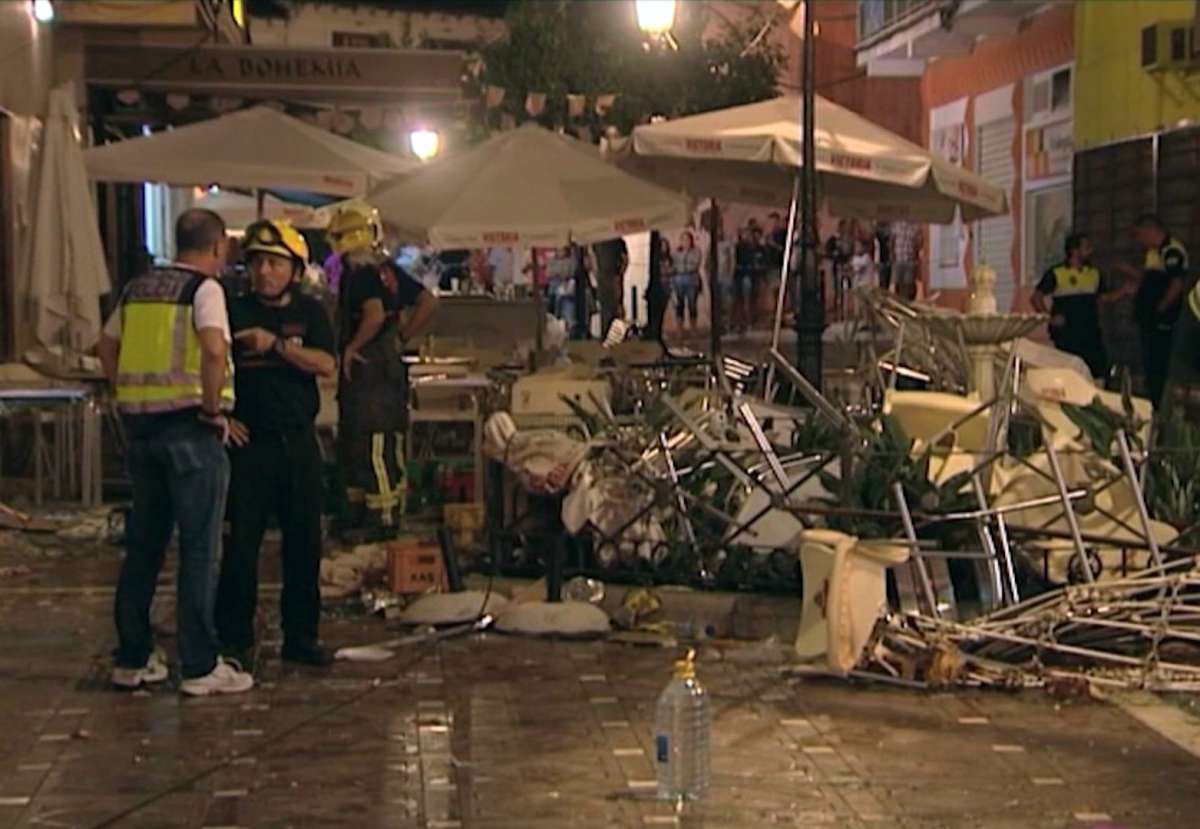 Explosion rocks cafe in southern Spain; 90 injured | World News – India TV