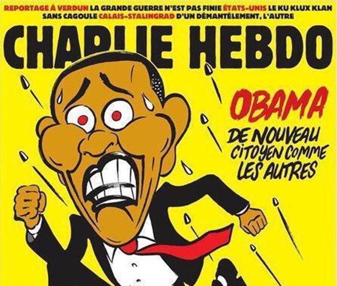 Charlie Hebdo's perfect satire on current situation in US after Donald ...
