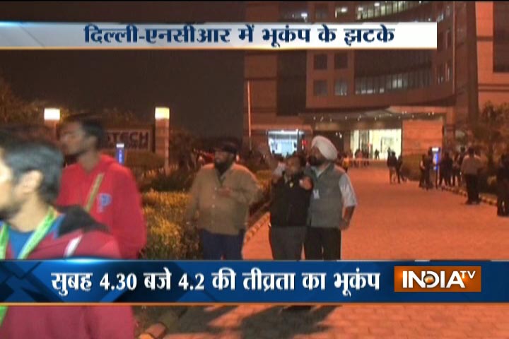 Tremors felt in Delhi-NCR as 4.2 magnitude earthquake hits Haryana ...