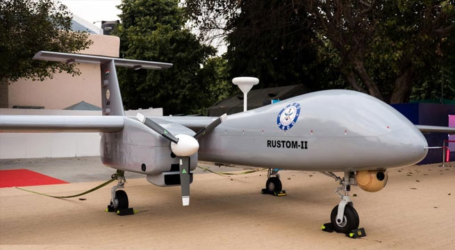 DRDO to produce 10 unmanned aircraft like Rustom-II | India News – India TV