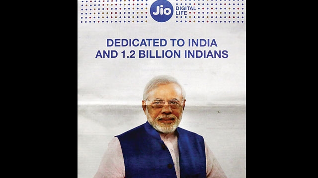 No Permission granted for use of PM's image in Jio ads: PMO | India ...