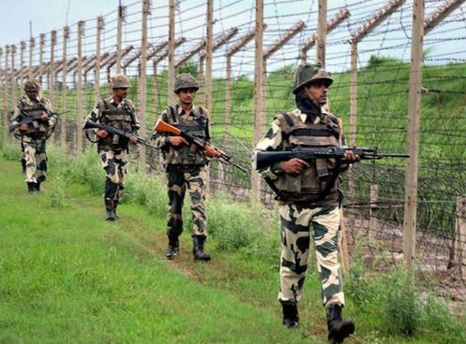Satellite-monitored laser walls, smart sensors at Indo-Bangla border ...