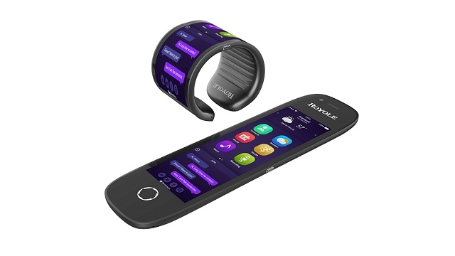 New flexible smartphone can be rolled on your wrist | India News – India TV