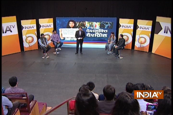 India TV debates nationalism and the politicisation of campuses ...