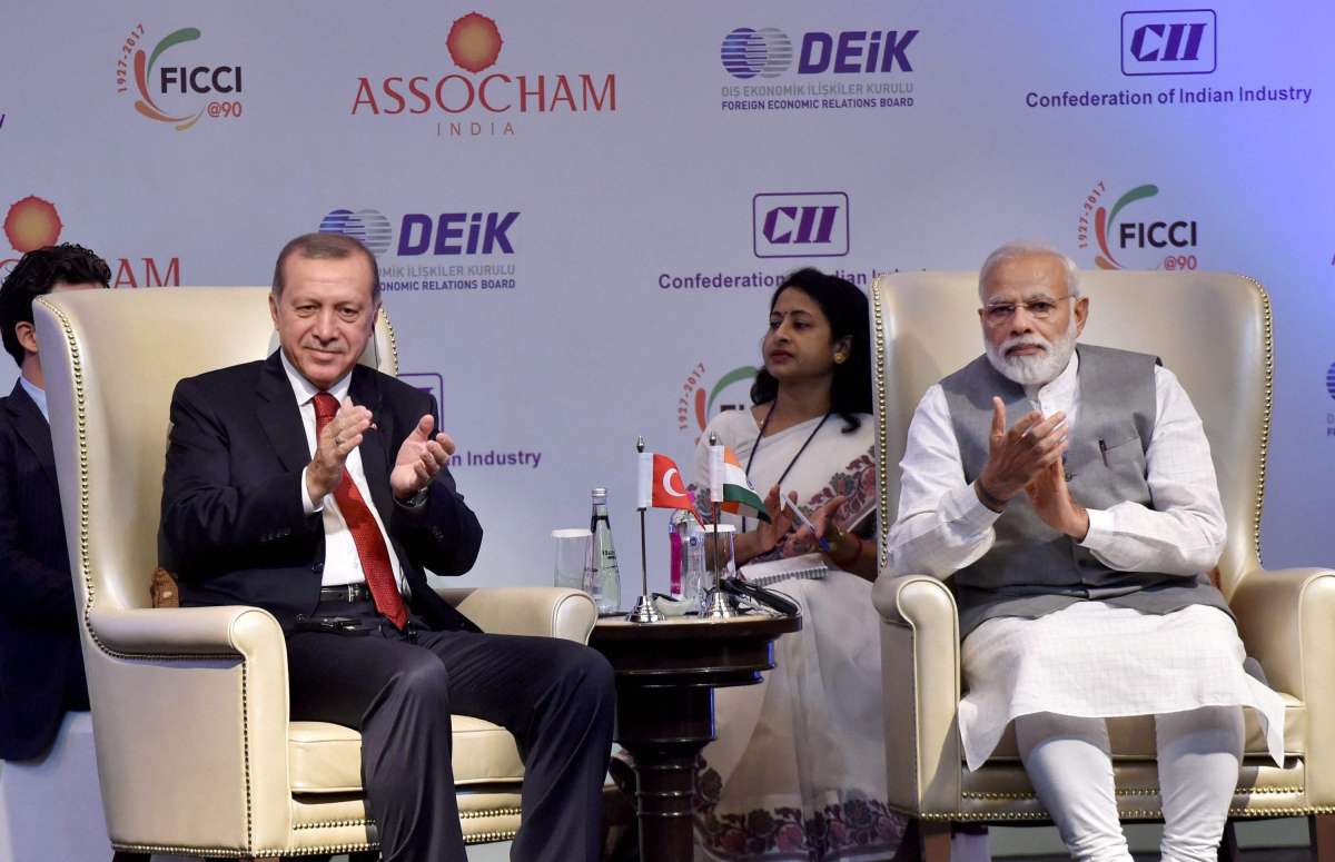 Erdogan makes a pitch for India-Turkey FTA, Modi invites Turkish ...