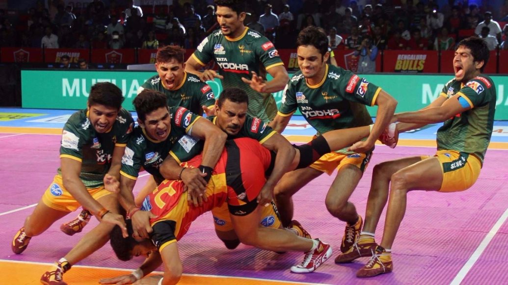 Pro Kabaddi League 2017: U.P Yoddha defeat Bengaluru Bulls by 32-27 ...