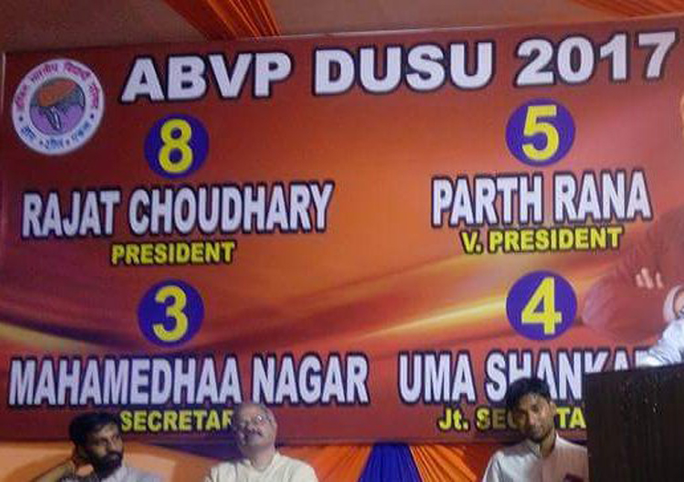 DUSU elections: ABVP eyes fifth consecutive win as voting begins ...