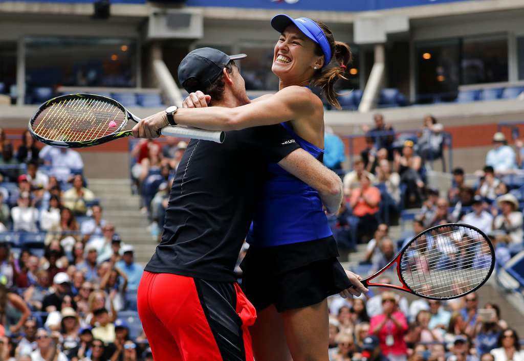 Perfect partnership: Martina Hingis, Jamie Murray win US Open mixed doubles title | Tennis News ...