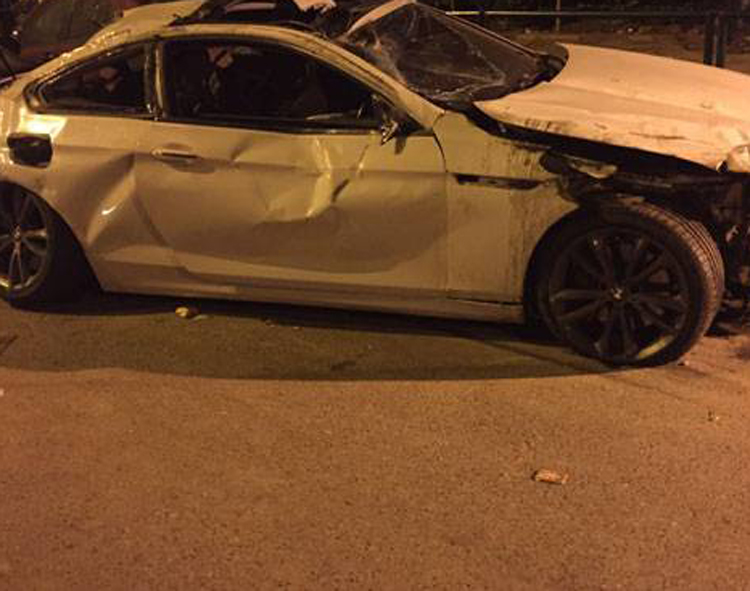 Car overspeeding on wrong side rams into vehicles; teen killed | India ...