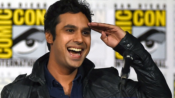 British-Indian actor Kunal Nayyar ranks fourth on Forbes Magazine's ...