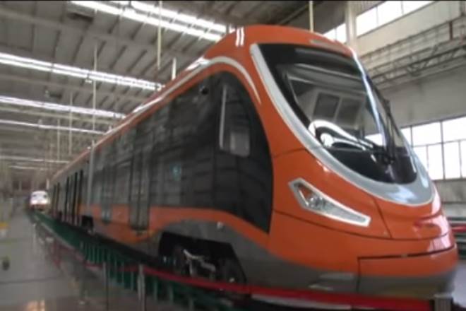 World's first hydrogen-powered tram put into operation in China | World ...