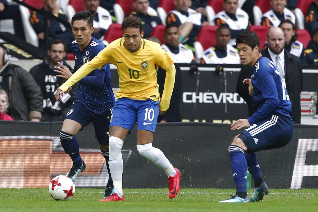 Neymar leads Brazil to 3-1 win over Japan in friendly | Soccer News ...