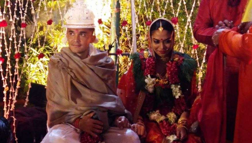 Sunil Chhetri marries long-time girlfriend Sonam Bhattacharya, see pics ...