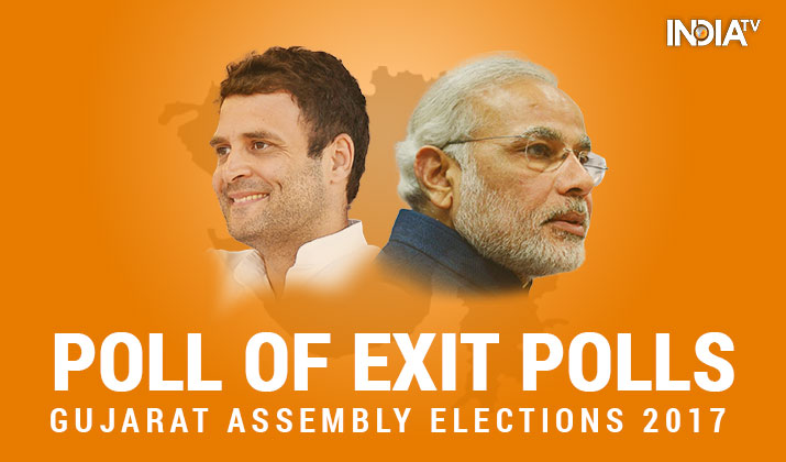 Poll of Gujarat Exit Polls: BJP set to get clear and comfortable ...
