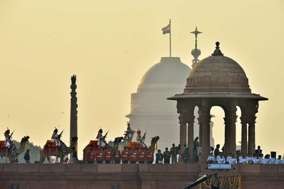 In pics: Beating Retreat marks end of Republic Day celebrations with ...