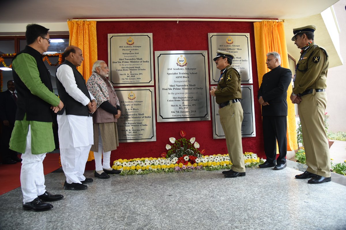 In MP for police-paramilitary meet, PM Modi unveils five buildings at ...