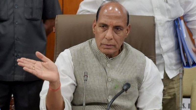 Rajnath Singh slams Rahul Gandhi for raising national issues aboard | India News – India TV