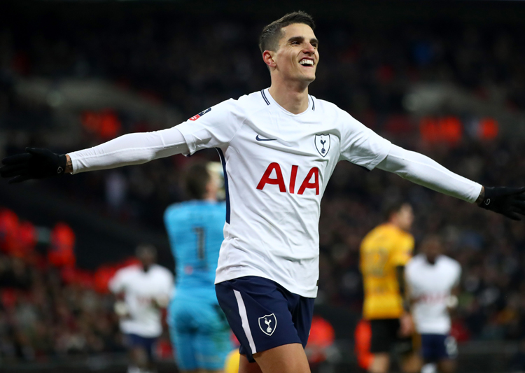Erik Lamela's first goal in 17 months helps Tottenham win in FA Cup ...