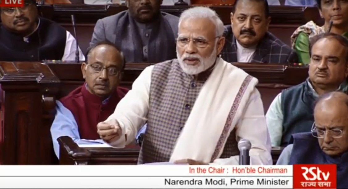 PM Modi attacks Congress in Rajya Sabha for emergency; says BJP wants a ...