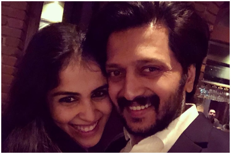 Head over heels: Genelia and Riteish Deskhmukh share adorable messages ...