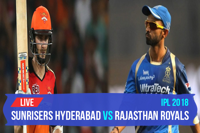 Live Cricket Streaming, Sunrisers Hyderabad vs Rajasthan Royals: Where to Watch IPL 2018 Cricket ...