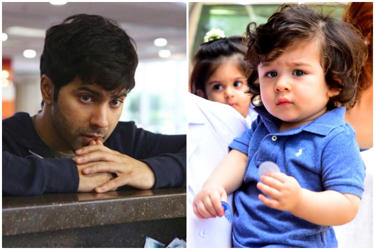 Varun Dhawan shares a funny meme and it is related to Taimur Ali Khan ...