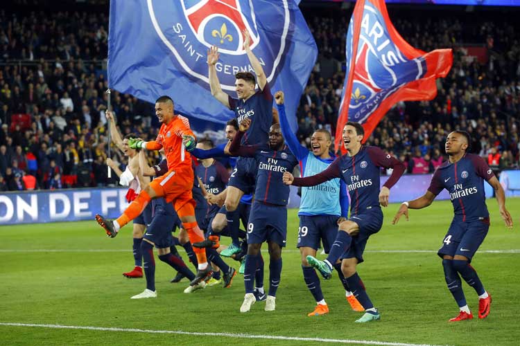 PSG win French league after crushing defending champions Monaco ...