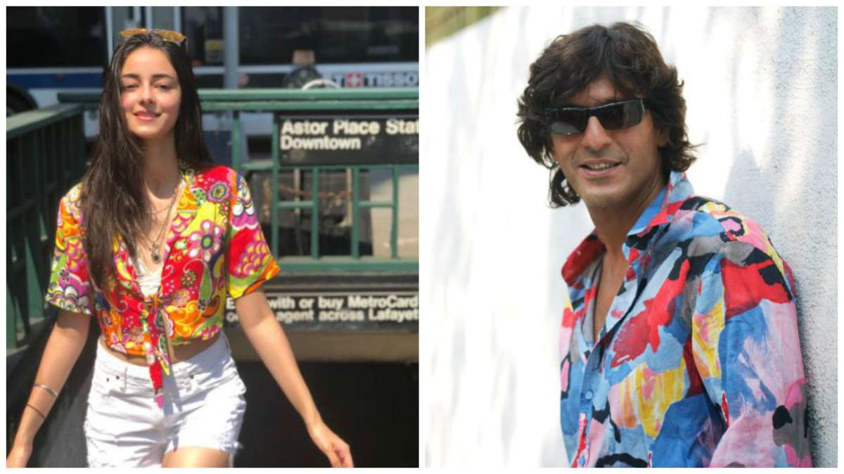 Ananya Panday takes style inspiration from her dad Chunky Panday ...