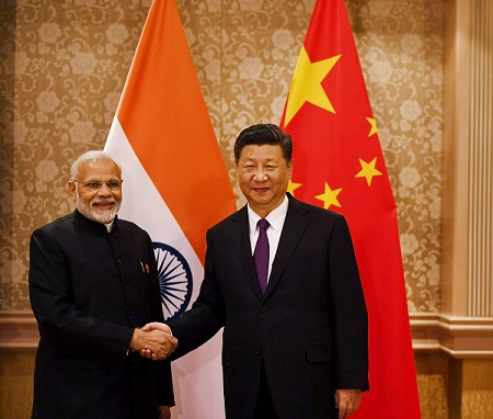PM Modi meets Chinese President Xi Jinping on SCO summit sidelines, third time in nearly three ...