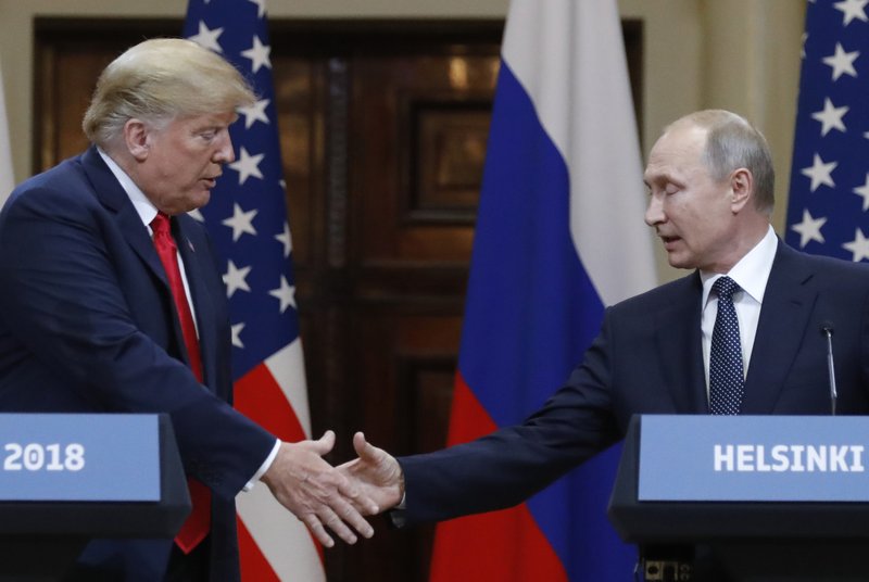 Helsinki summit: Trump says he sees no reason why Russia would ...