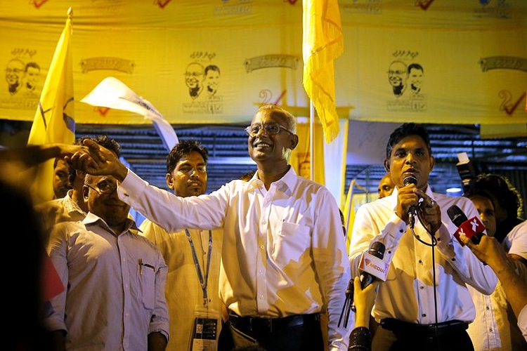 Maldives presidential election: Opposition candidate Ibrahim Mohamed ...